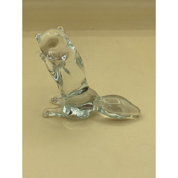 Pilgrim | Accents | Pilgrim Squirrel Hand Blown Art Glass Clear Vintage ...